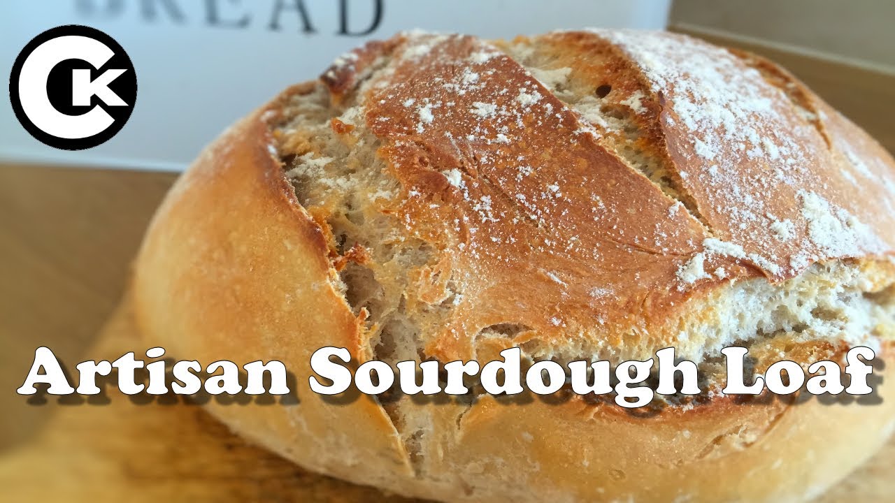 Artisan Sourdough Bread | Homemade Loaf - YouTube