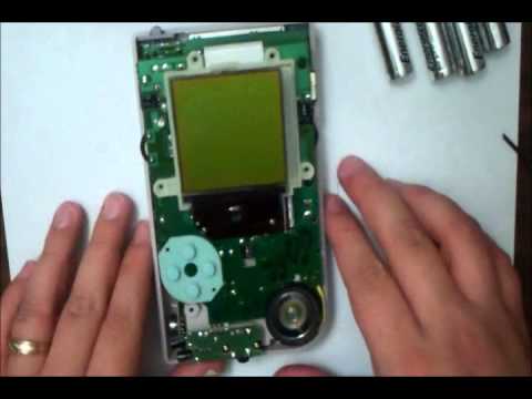 Game Boy Screen Repair Part 1 of 2 - YouTube