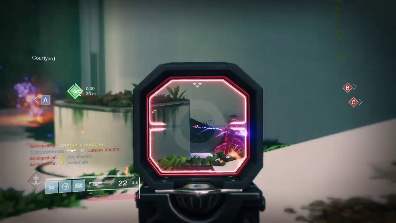 D2 pvp control: Learning 2 snipe, Bite of the fox & Ringing Nail ...