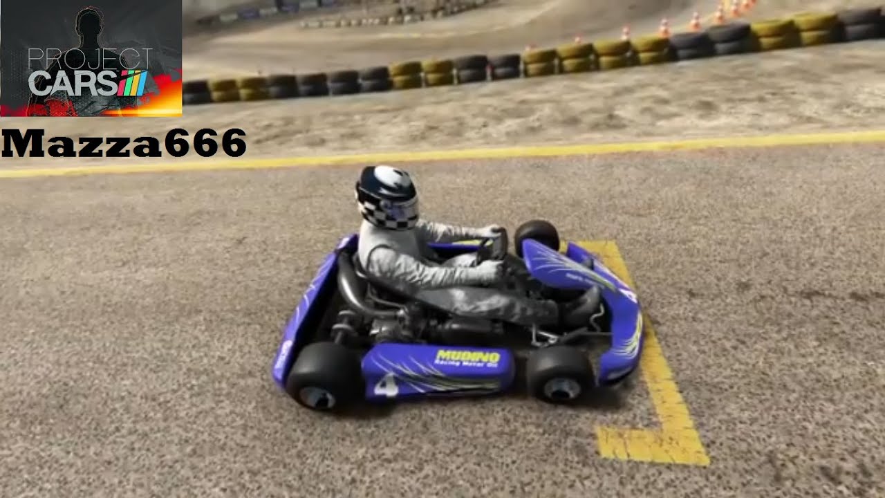 Project CARS Career - Kart one championship 125cc GoCarts round 4 - YouTube