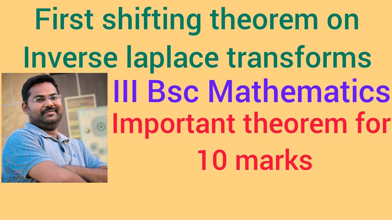 first shifting theorem on inverse laplace transforms in telugu@maths ...