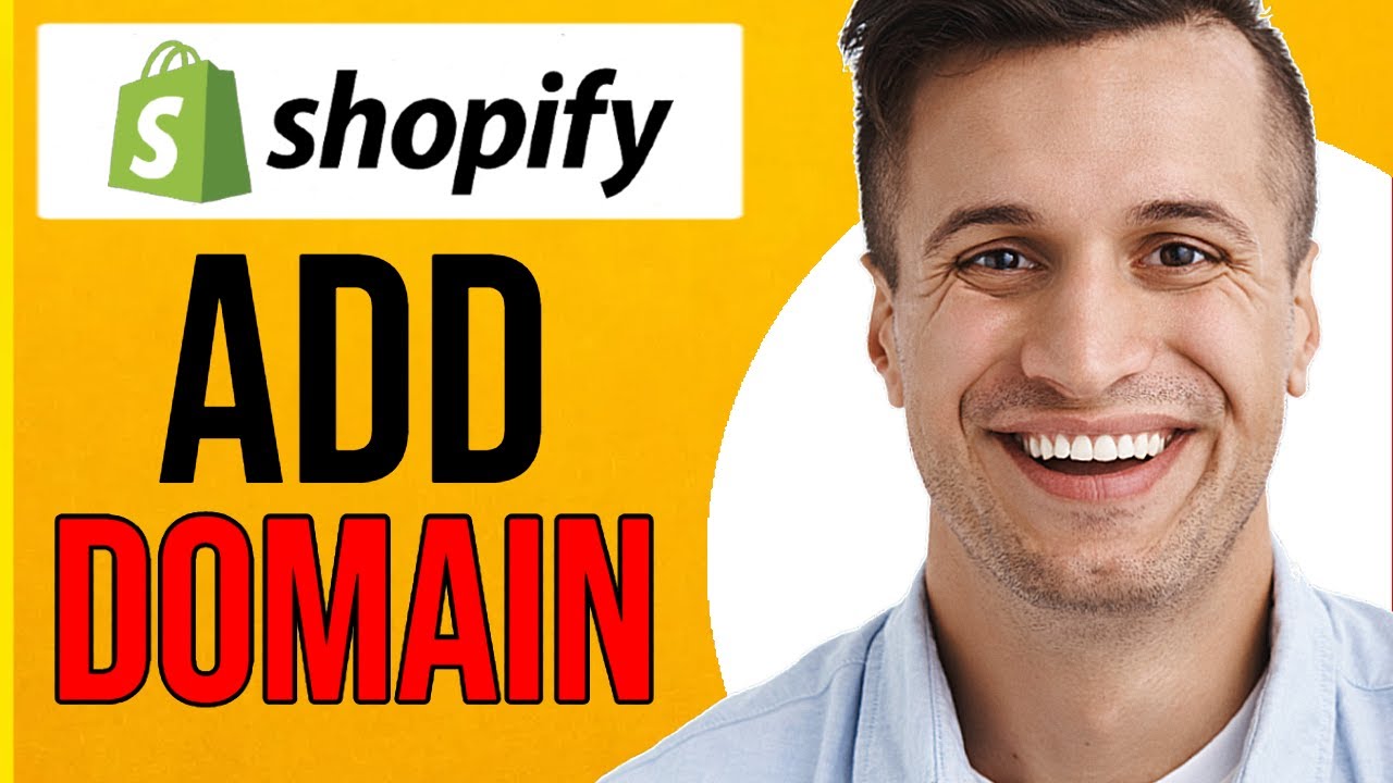 How to Add Domain in Shopify (EASY TUTORIAL) - YouTube