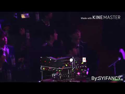 180214 WANNA ONE REACTION TO SUNMI - HEROINE @7th GAON CHART KPOP AWARD 2018