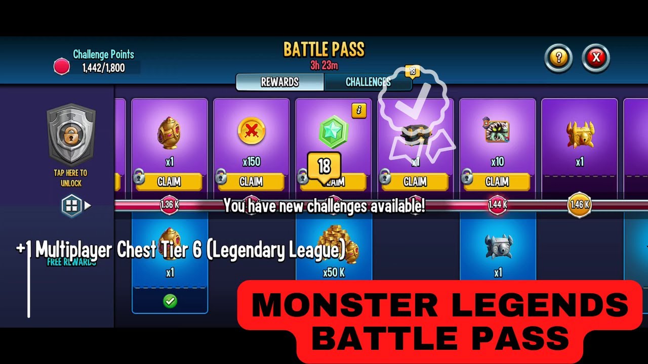 Monster Legends | Battle Pass - YouTube