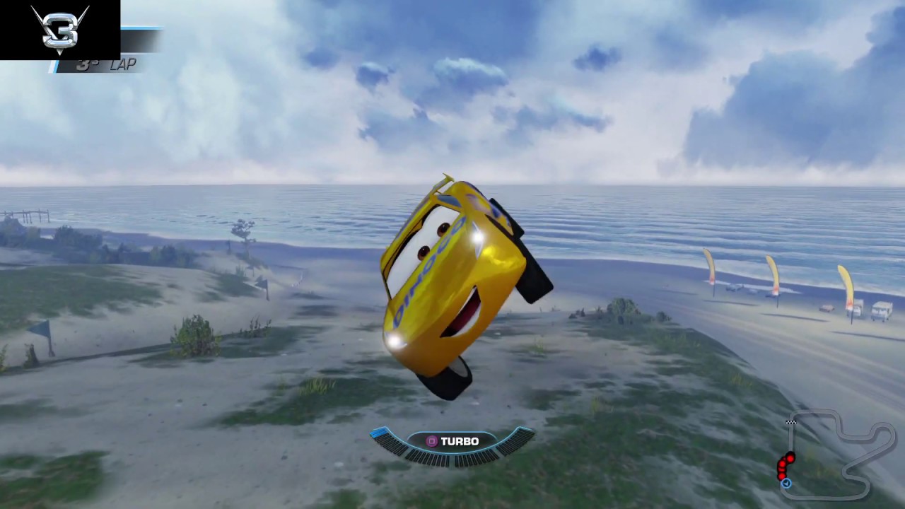 Cars 3: Driven to Win: Cruz Ramirez Struggle Tenaciously at Battle Race ...