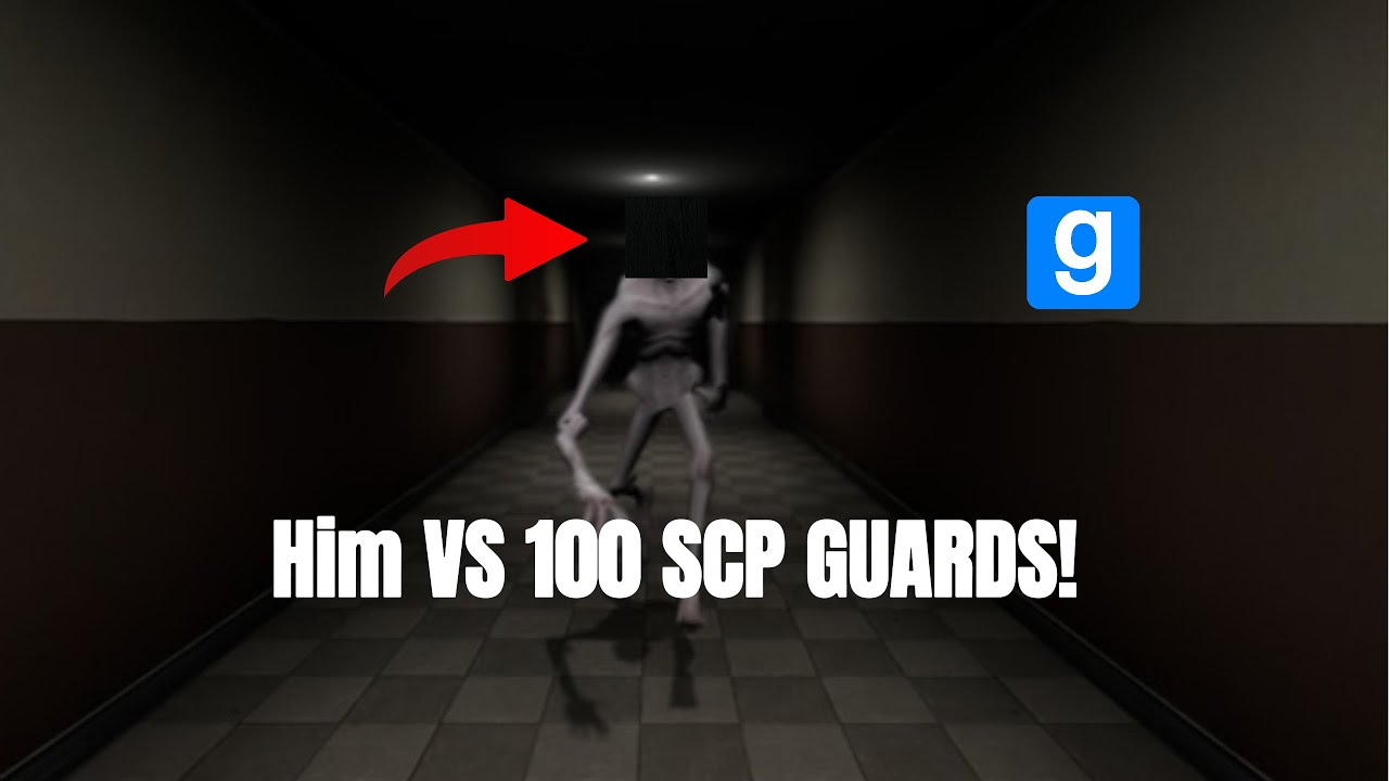 SCP 096 VS 100 GUARDS!!!!!! - Garry's Mod - YouTube