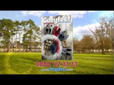 Cosyfeet TV Advert 2012 | Cosyfeet | Extra Roomy Footwear