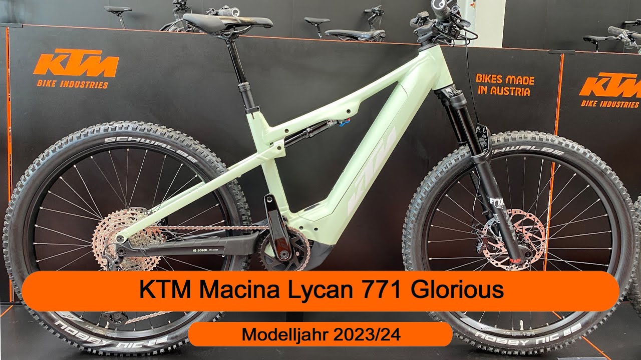 KTM Macina Lycan 771 Glorious - Modelljahr 2023 / 2024 - YouTube
