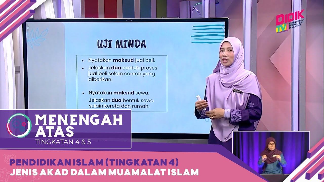 Menengah Atas (2022) | Pendidikan Islam (Tingkatan 4): Jenis Akad Dalam ...