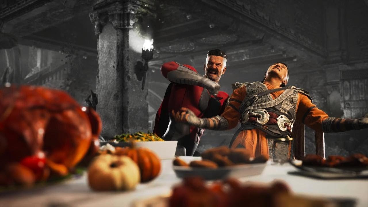 Mortal Kombat thanksgiving fatality - YouTube