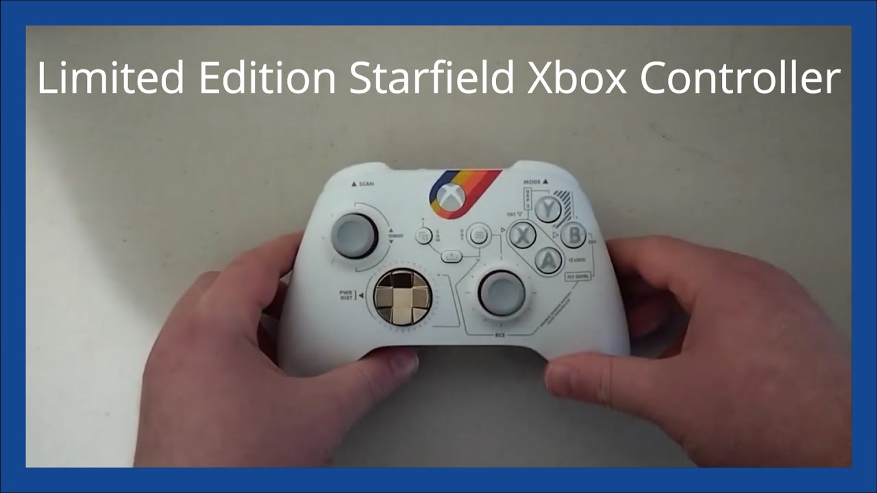 unboxing The NEW Limited Edition Starfield Xbox Controller - YouTube