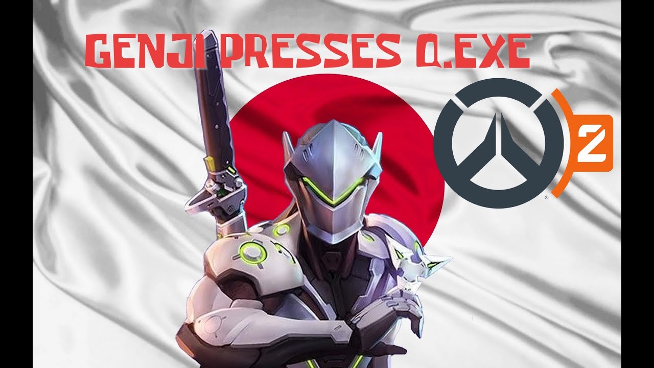 Genji presses Q.EXE(OW2 meme edit) - YouTube