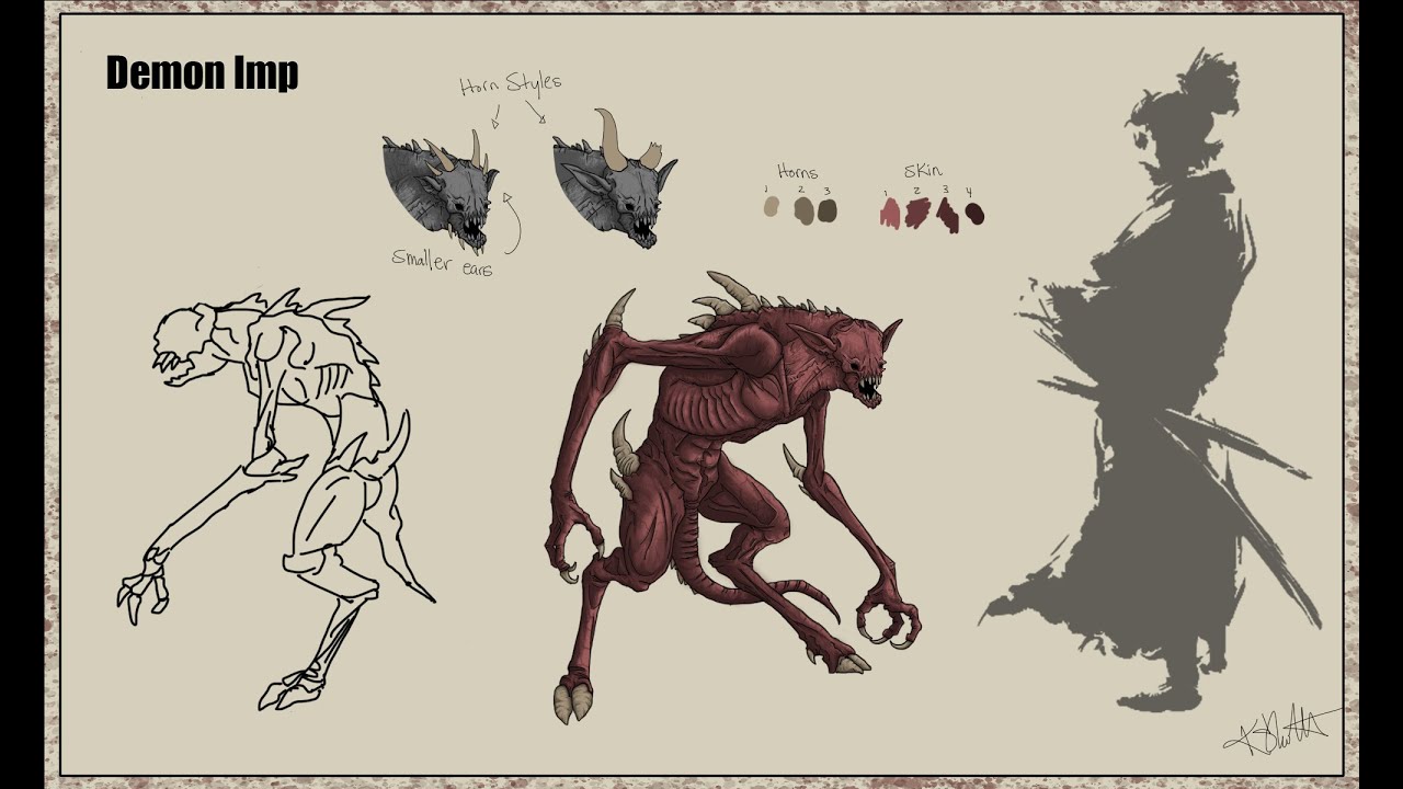 Finish the Demon Imp colour! - YouTube