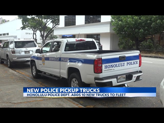 Hawaii Police Cars