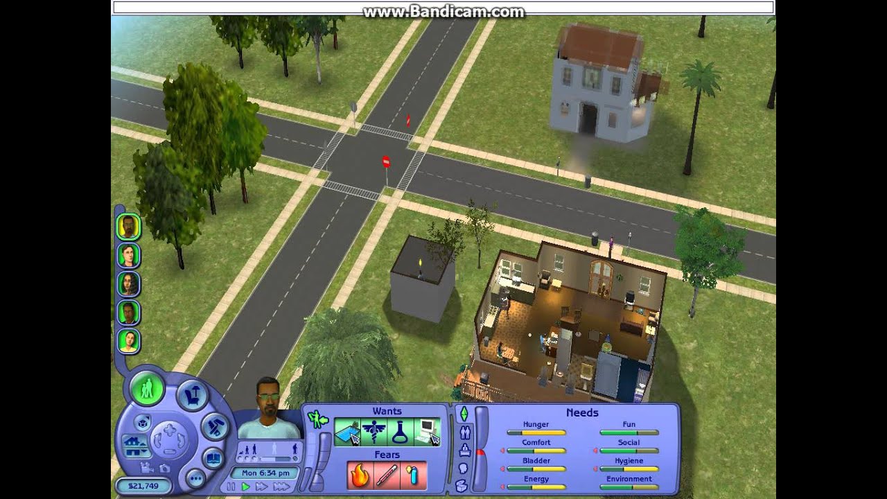 Como Subir todas las nesecidades de un sim los sims 2 truco - YouTube
