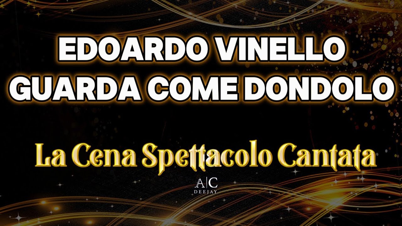 EDOARDO VIANELLO GUARDA COME DONDOLO 🎤 Lyric Video ideale x DJ Set e 🎶 ...