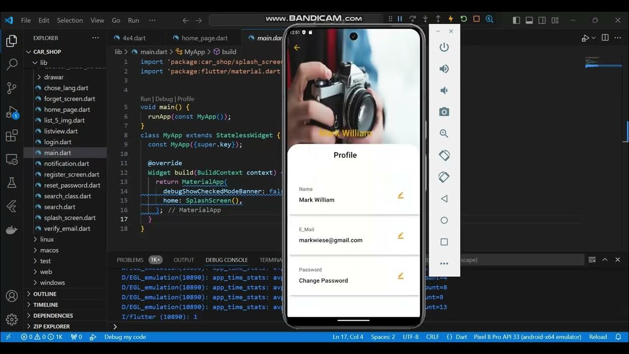 UI Design in Flutter CAR SHOP - YouTube