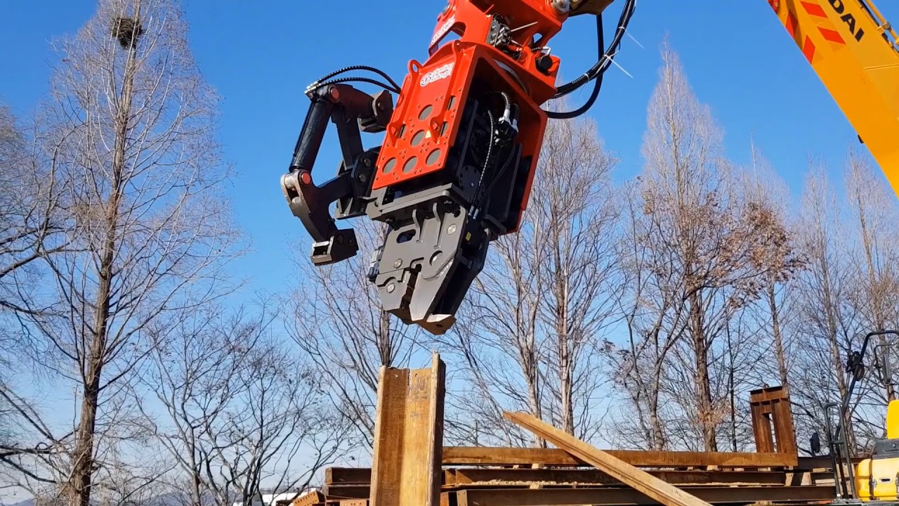 Side Grip Pile driver - YouTube