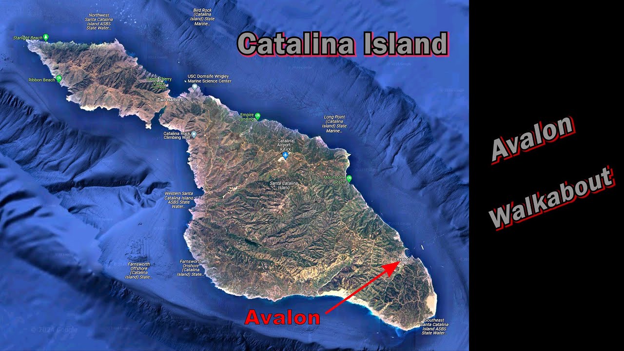 Avalon, Catalina Island, Channel Islands, CA - 4K - YouTube