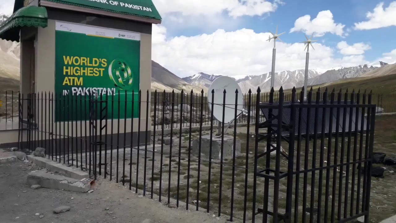 Khunjerab Pass, World's Highest ATM and Pak China Border - YouTube