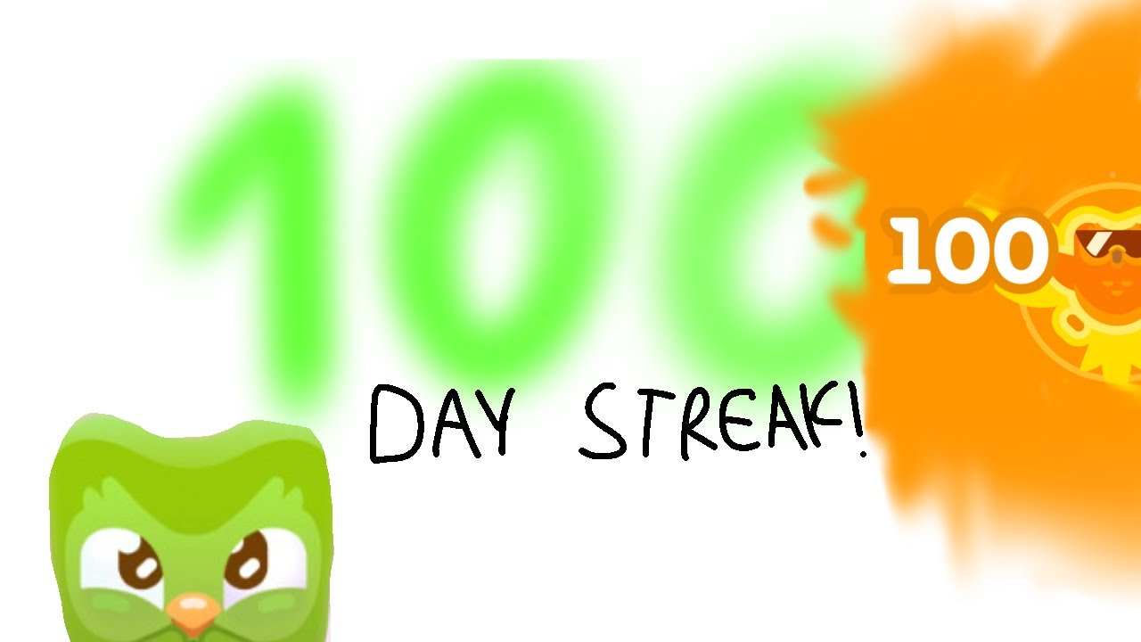 100 DAY STREAK ON DUOLINGO - YouTube