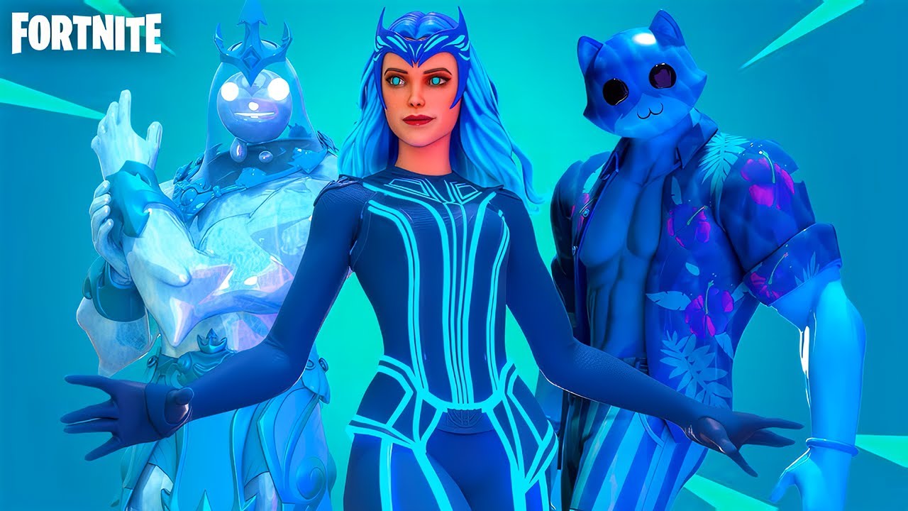 All Custom Ice Skins Requested By You #fortnite - YouTube