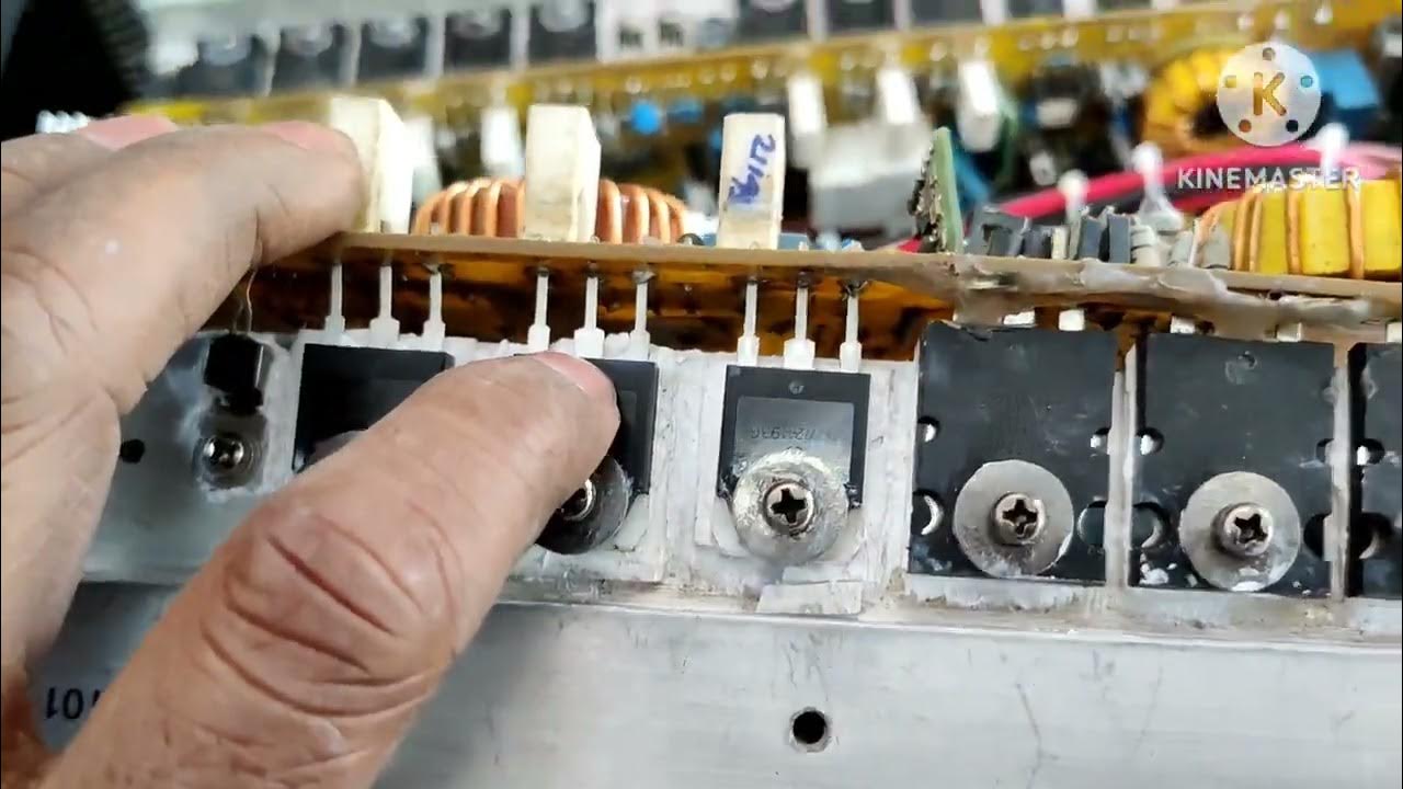 (AUDIOTONE AMPLIFIER) AD 9000watt में signal,clip,prot,&power led जलता है ,नो ऑडियो problem ...