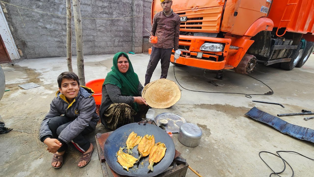 Home Cooking with Love: Frieda's Preparation of Fish for Her Family ...
