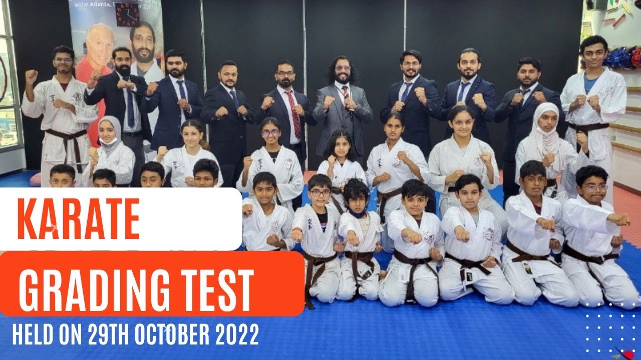 Karate Grading Test Oriental Karate and Kobudo Club Abudhabi #abudhabi ...