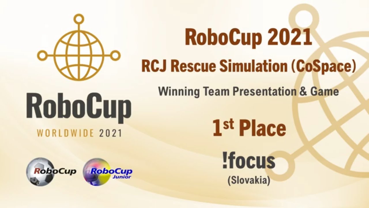 RC21.1 - !focus (Slovakia) - 1st Place - Presentation & Game - RCJ 2021 Rescue Simulation ...