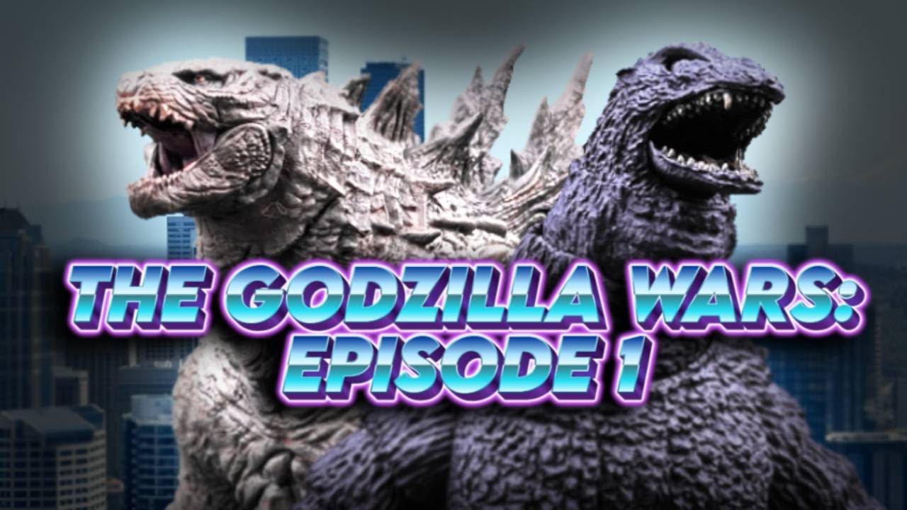 The GODZILLA WARS: EPISODE 1 | HEISEI VS LEGENDARY STOP MOTION - YouTube