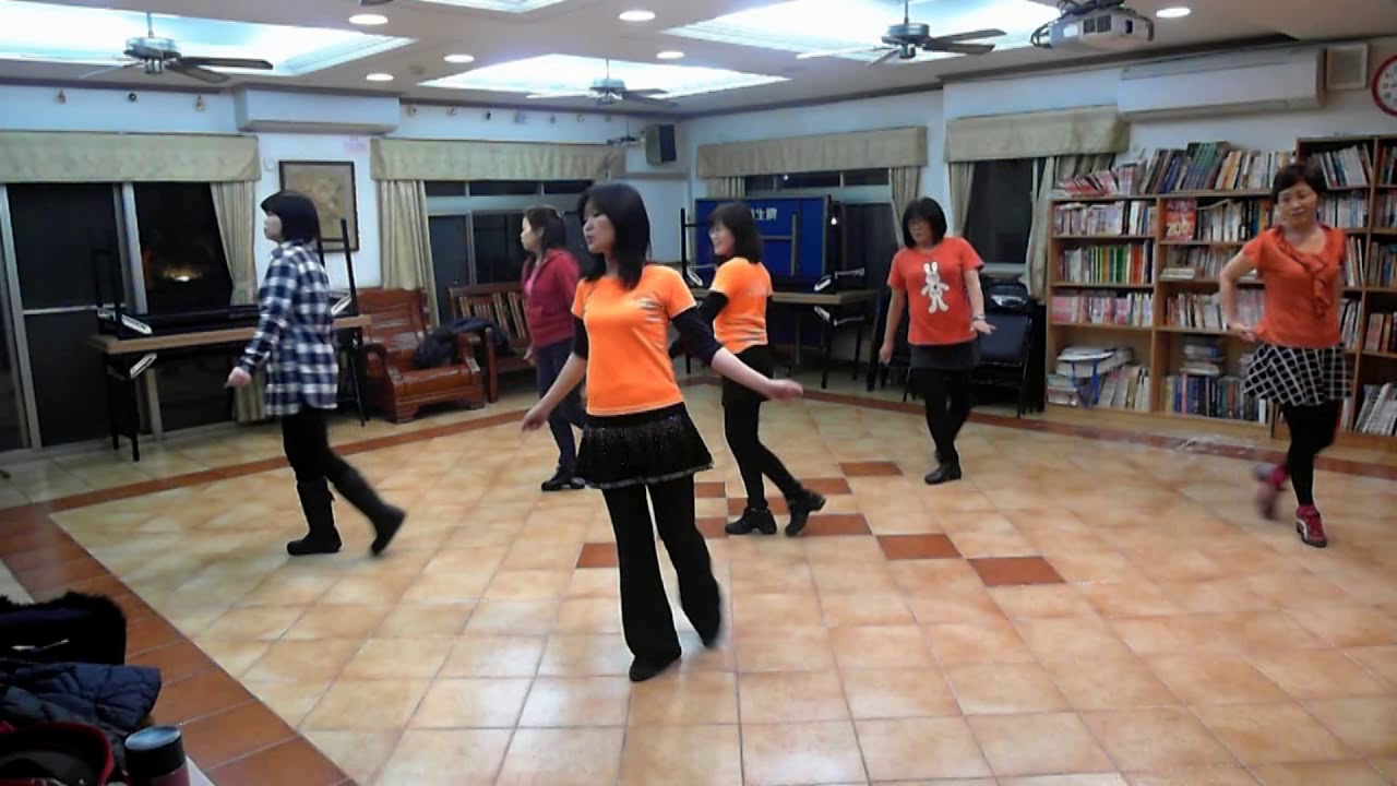New Country Cha Line Dance 嶄新的世界 - YouTube
