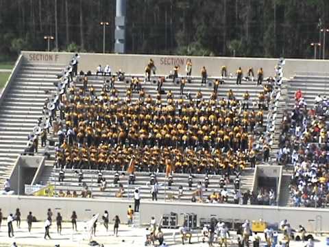 Alabama State University vs Bethune Cookman 2008 Part One - YouTube