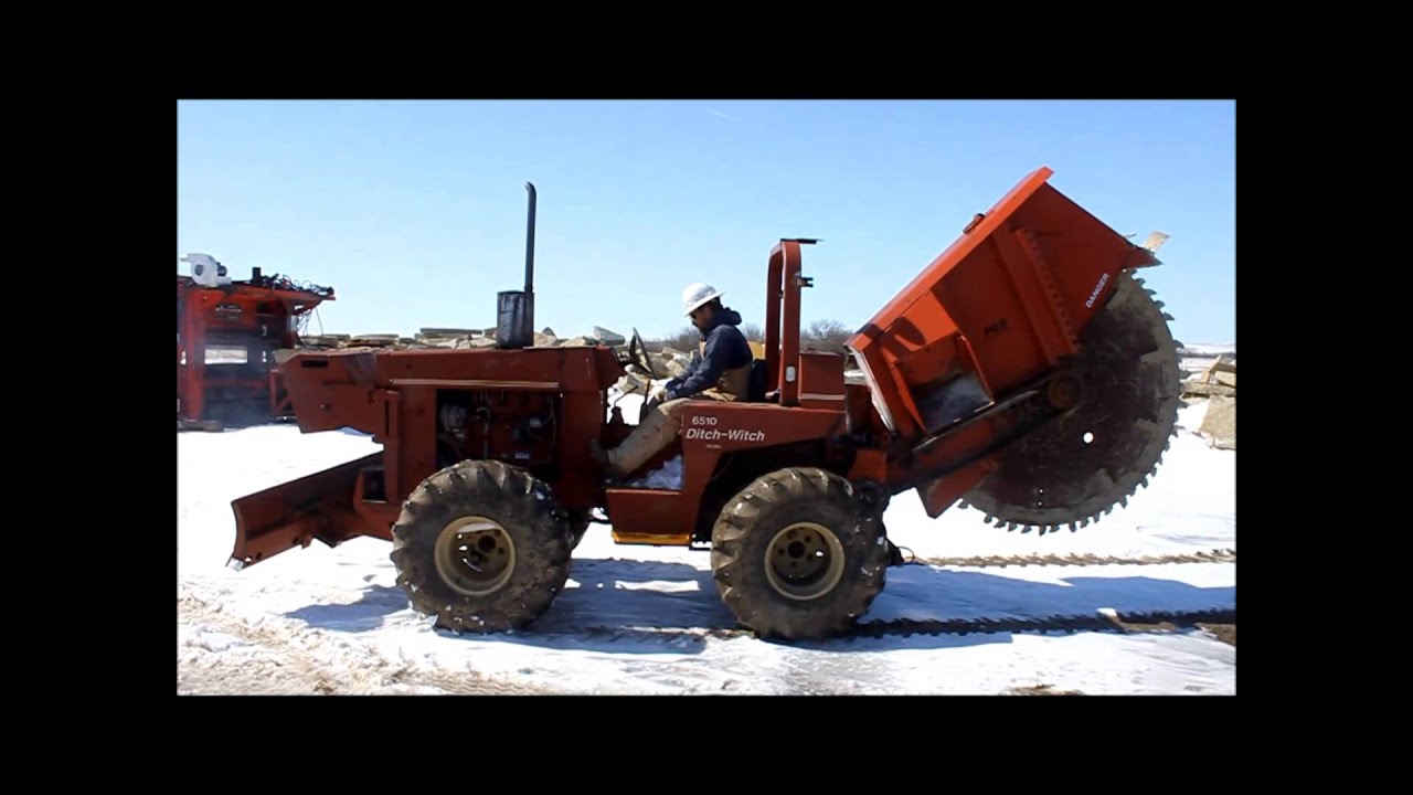 Ditch Witch 6510 rock saw for sale | sold at auction April 25, 2013 ...
