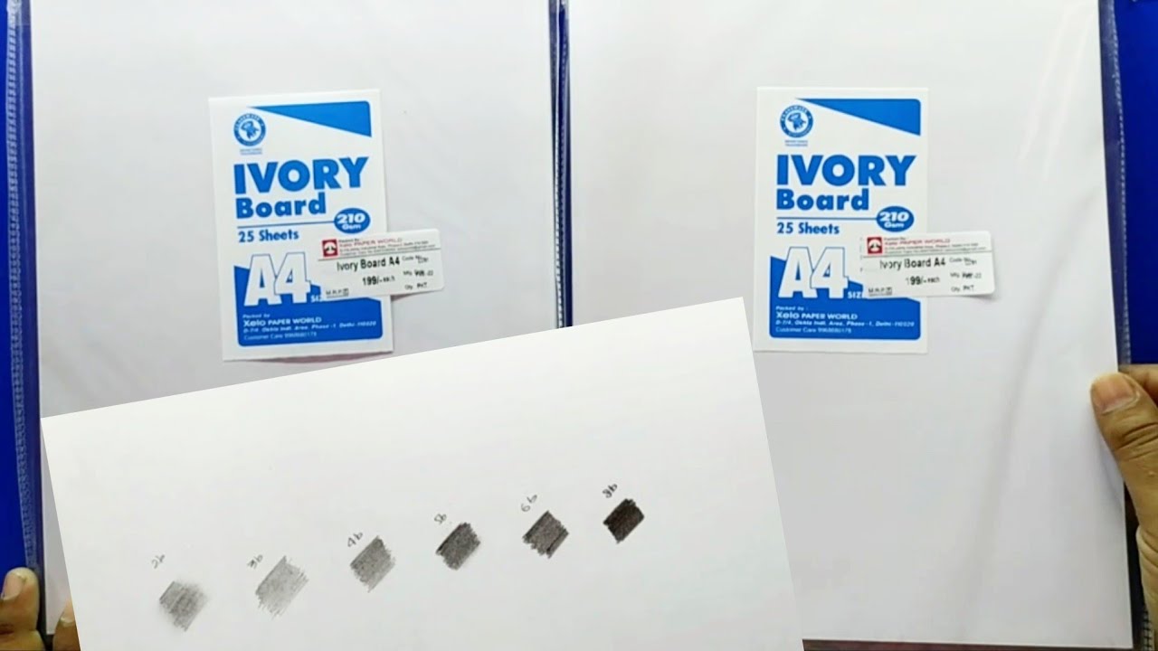 Best Drawing page for beginners / ivory page review / ivory paper ...