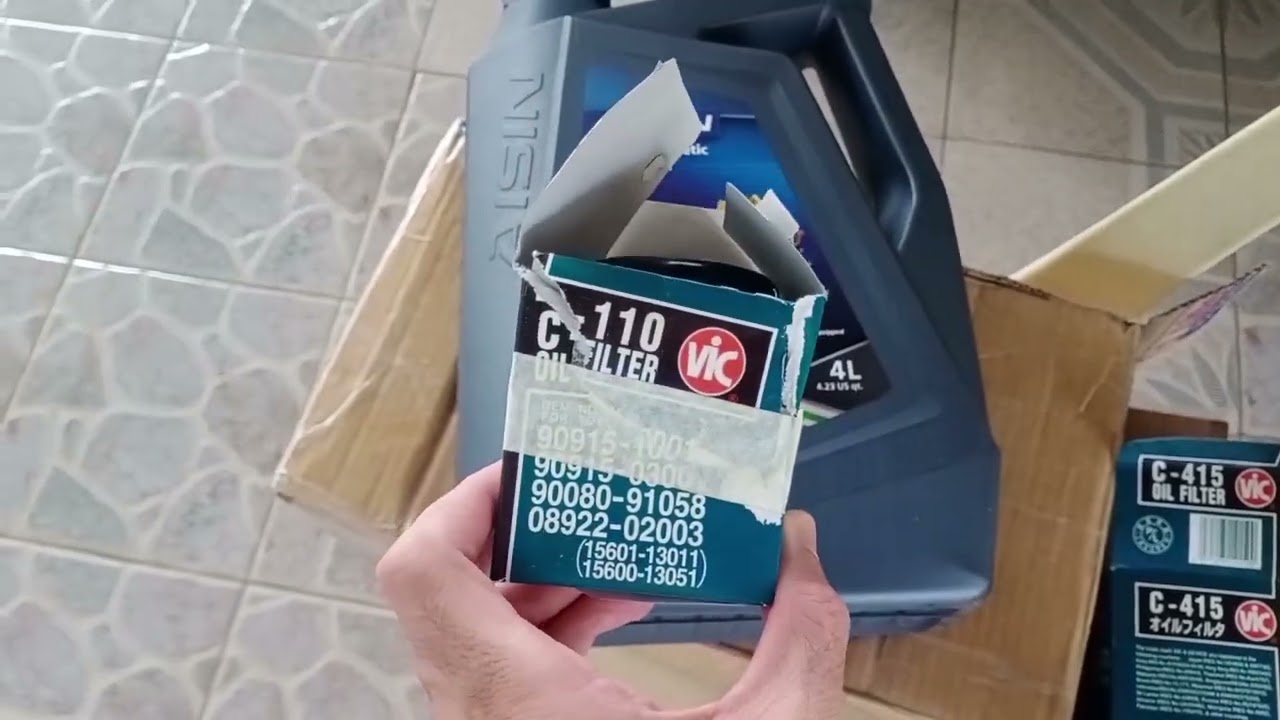 2018 Toyota Avanza oil change 5w 30 with oil filter - owner's manual ...