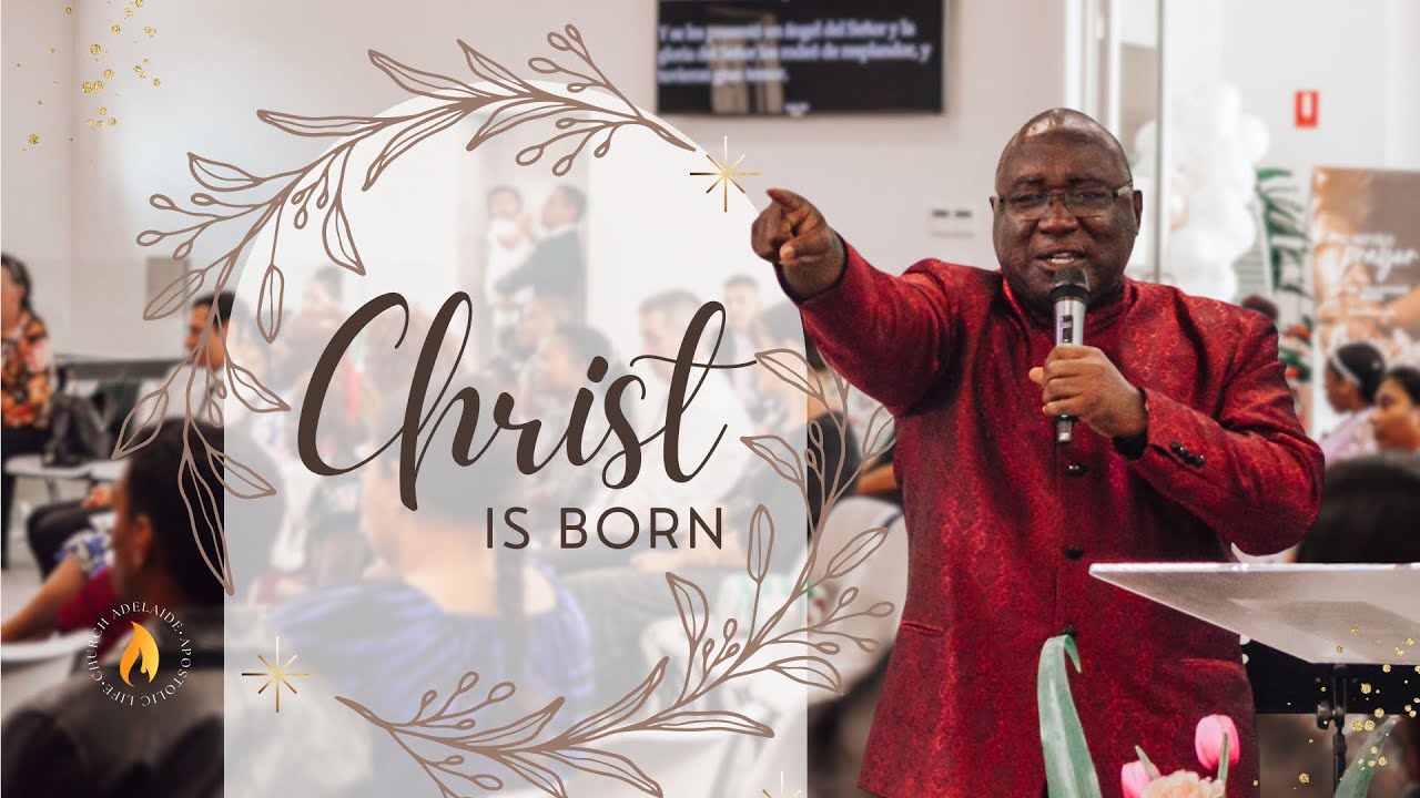 Christ is Born | Rev Bernard Johnson, Christmas Eve Service | 24 December 2023 - YouTube