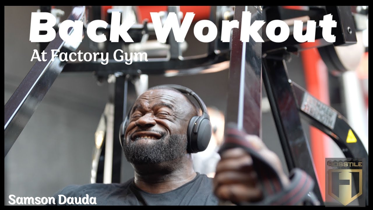 Back workout | Samson Dauda - YouTube