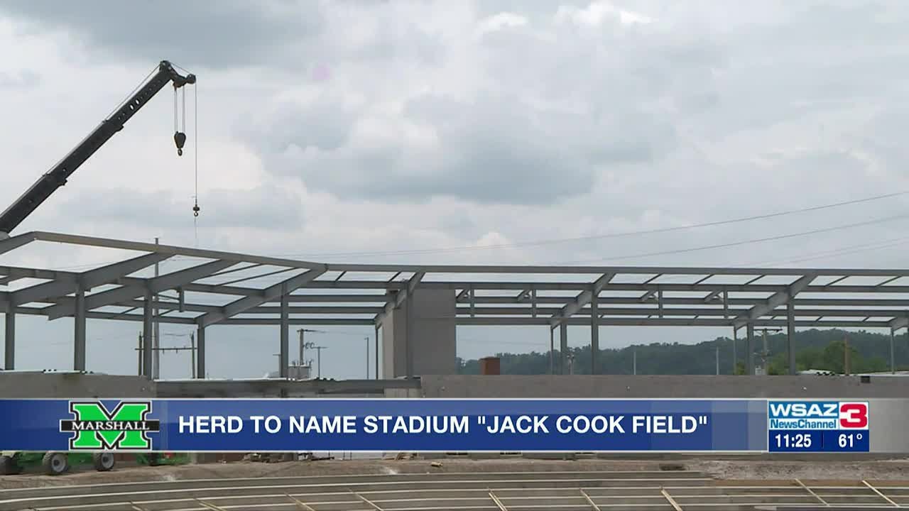 Marshall to name baseball stadium 'Jack Cook Field' - YouTube