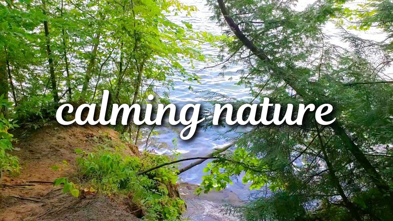 relaxing nature | gentle soothing waves | positive messages, no talking ...