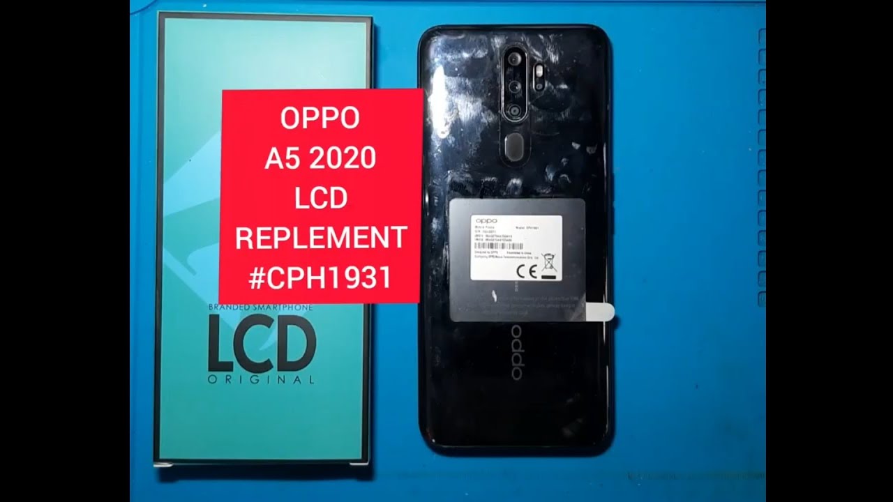 Oppo A5 2020 Screen Replacement #CPH1931 - YouTube