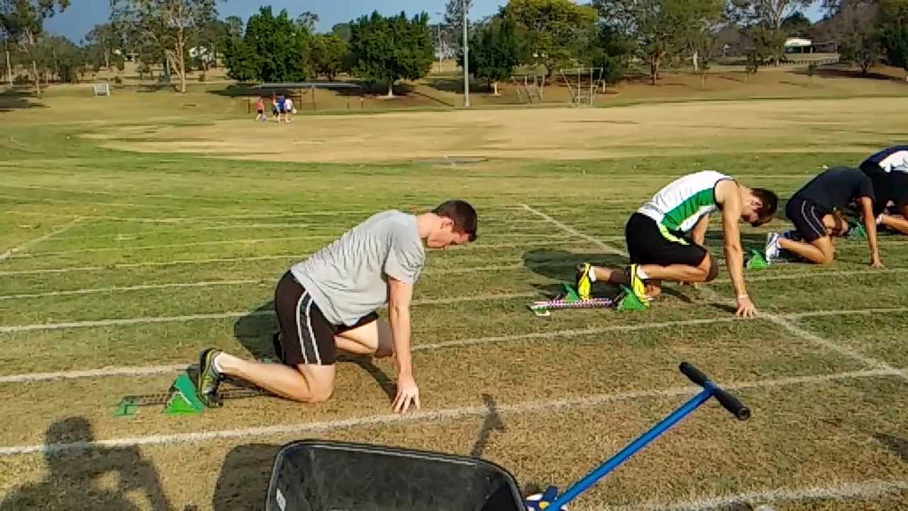 Sprint Block Start Samsung Galaxy Note 3 Slow Motion 240 fps Athletics ...