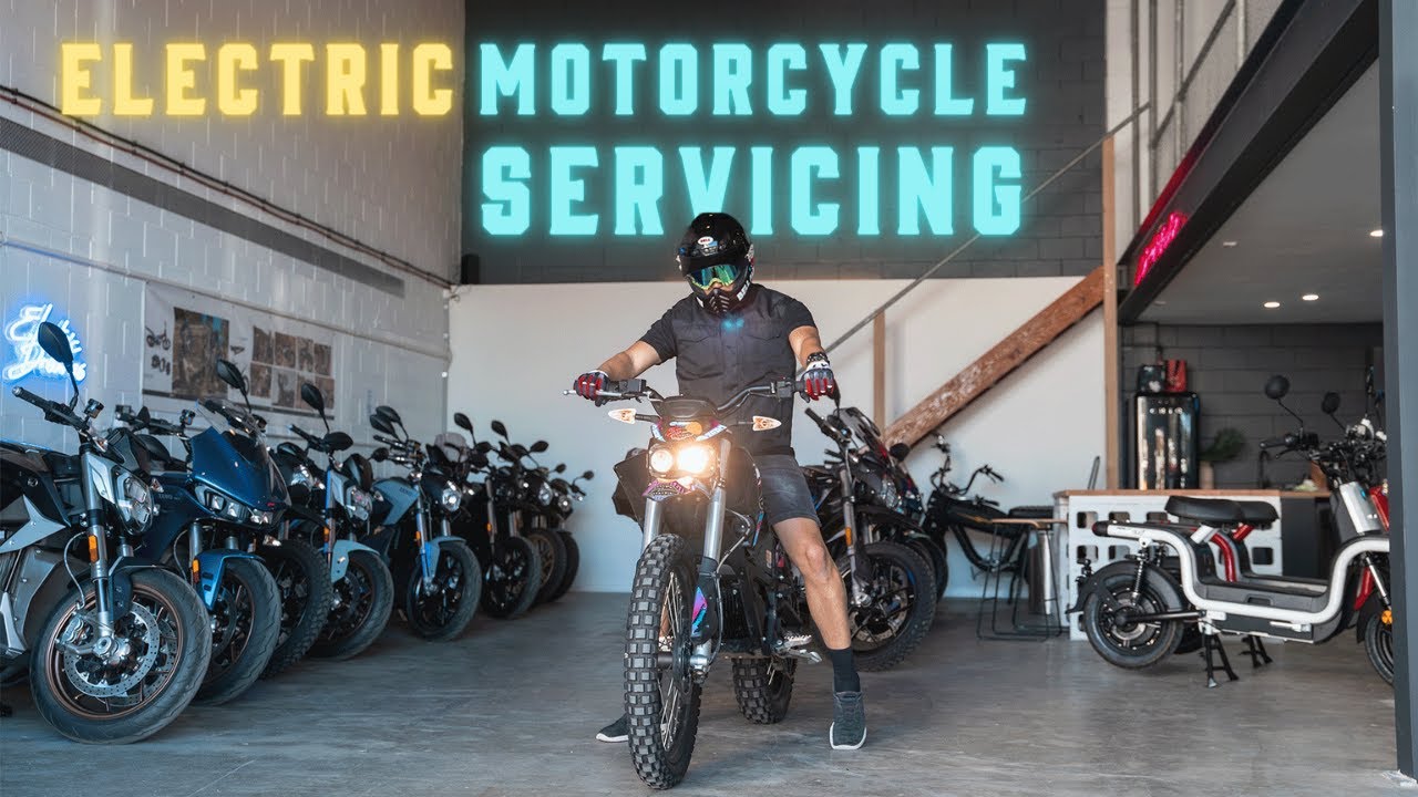 Electric Motorcycle Servicing | Australian Electric Motor Co. - YouTube