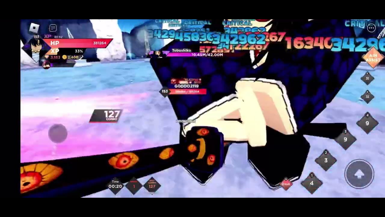 Getting 38 seconds in boss rush (anime dimensions) - YouTube