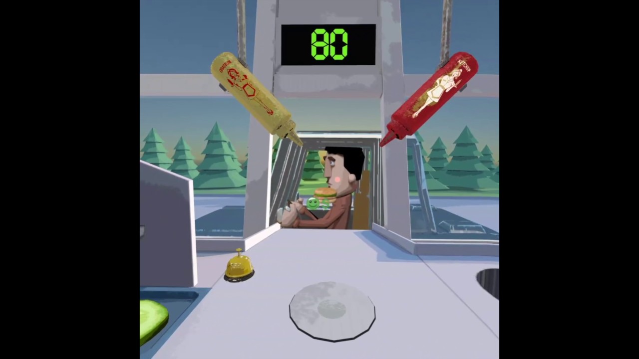 Burger Making Simulator gear vr - YouTube