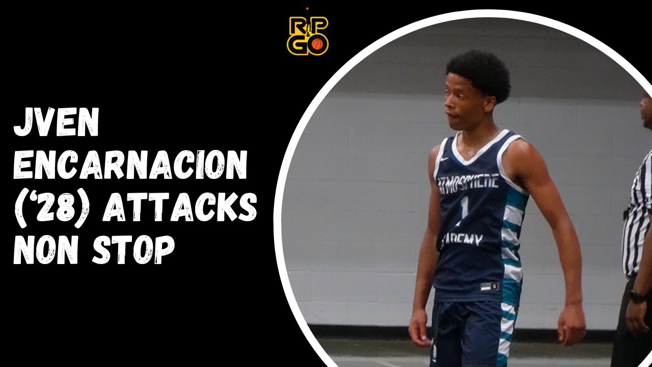 Jven Encarnacion('28) Attacks Non Stop (Full Highlights vs Yorktown HS ...