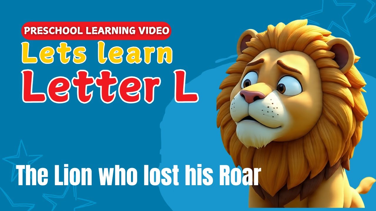 Learn the Letter L Lion Story, L Song & Writing Fun! Learning the ...
