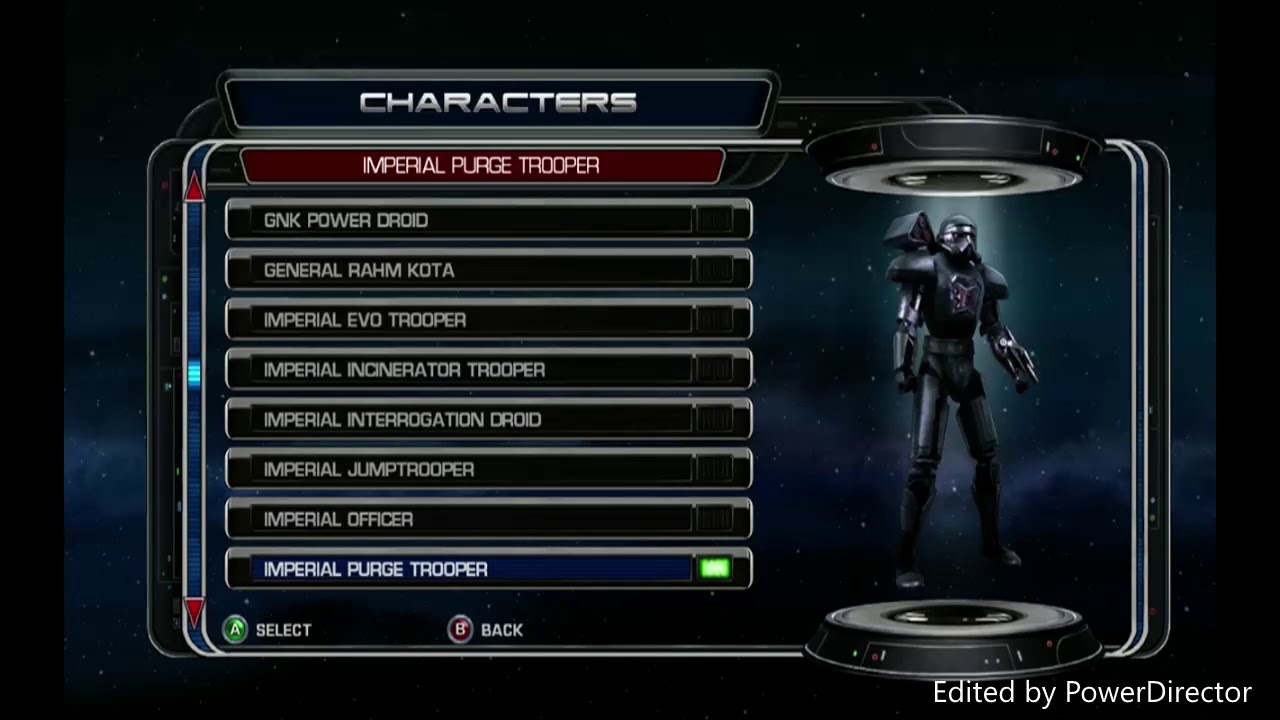 Star Wars The Force Unleashed Databank: Characters - YouTube