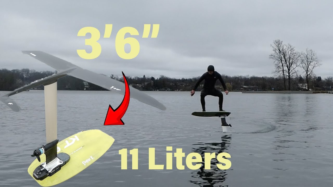 Foil Drive World's Smallest Board - YouTube