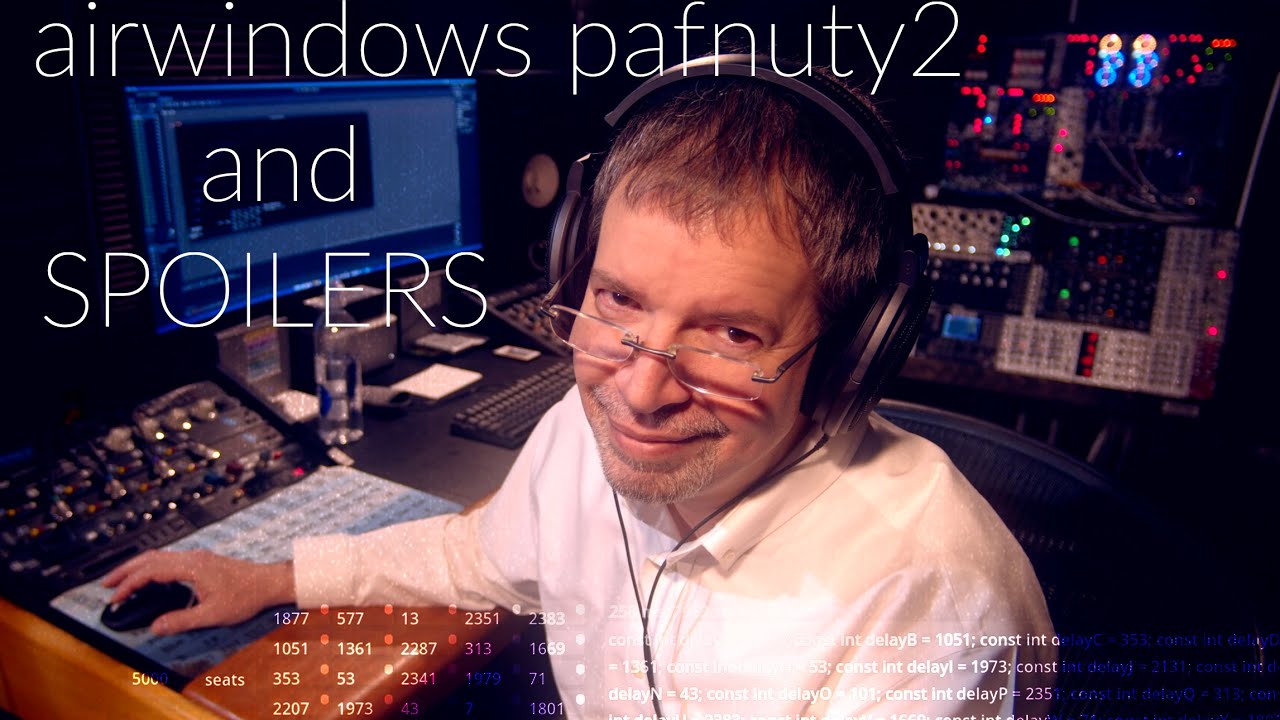 Airwindows Pafnuty2: Free Mac/Windows/Linux/Pi AU/VST/Rack, and ...